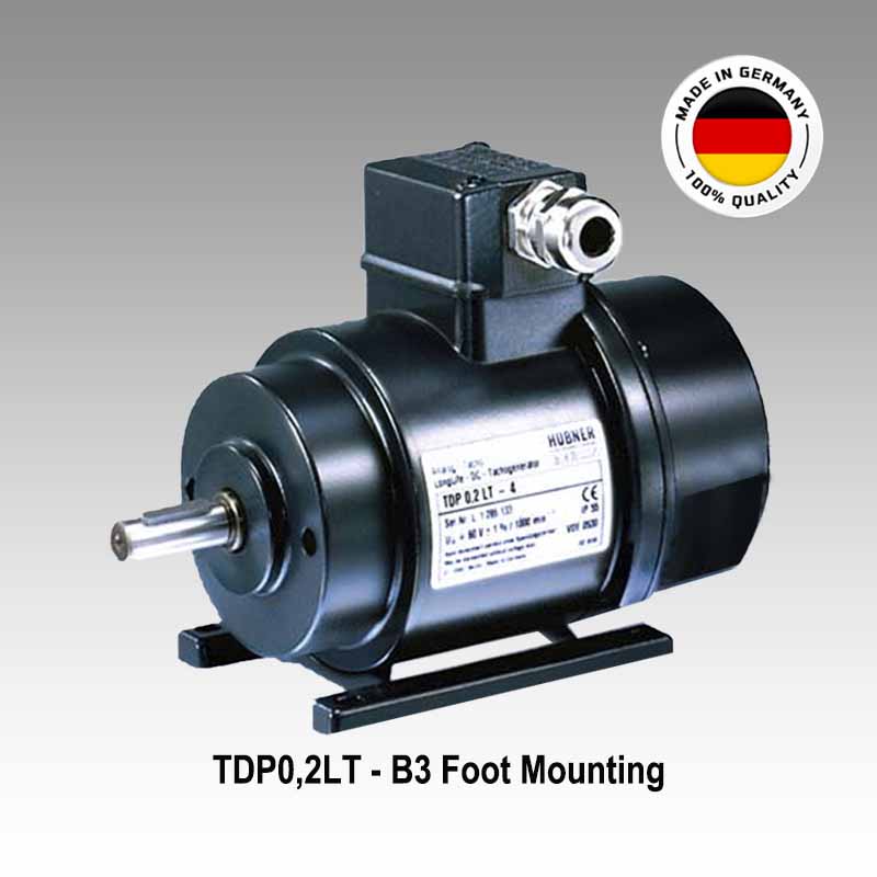 Baumer Hubner - LongLife DC Tachogenerator - TDP0,2LT-3 B3 IP 55